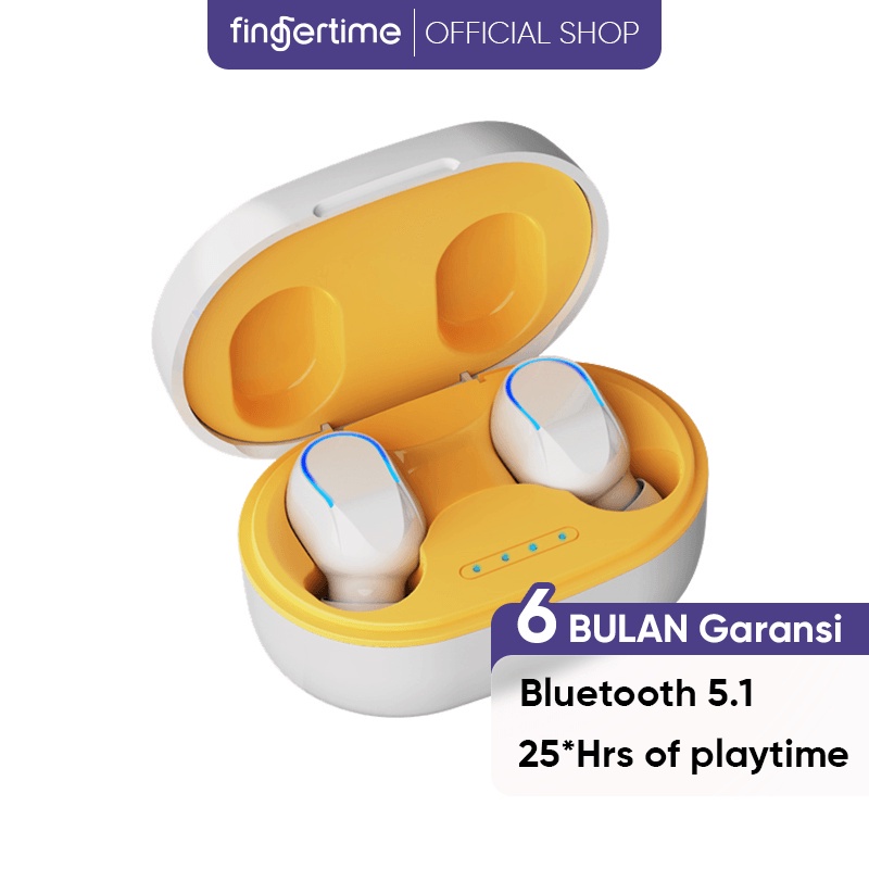 Jual COD Fingertime True Wireless Bluetooth Earphone Mini Earbuds TWS ...