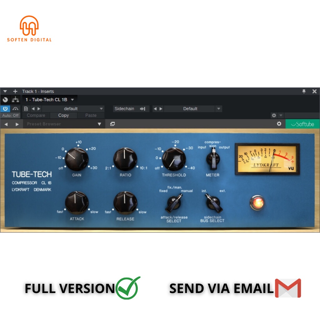 Jual Softube Tube-Tech CL 1B v2 VST Plugin modern classic for a very ...