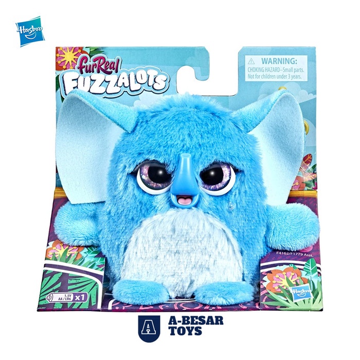 Jual FurReal Fuzzalots Elefhant Boneka Interaktif Animatronic Hasbro ...