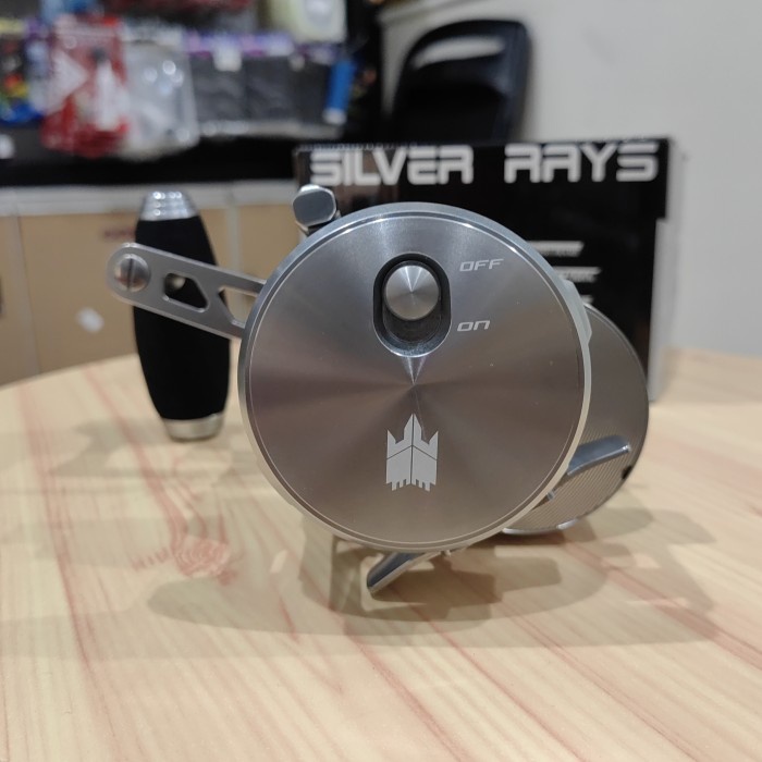 Jual Tridentech Silver Rays 300 SJ slow Jigging L dan HL overhead reel ...