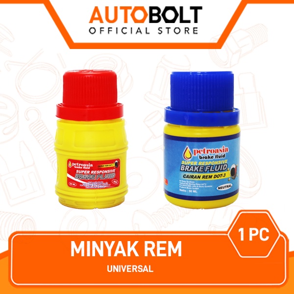 Jual Minyak Rem DOT3 DOT4 Motor Bebek Matic Sport Universal PETROASIA ...