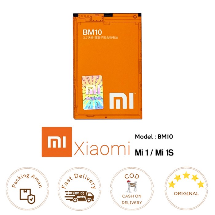 Jual Battery / Baterai XIAOMI Mi 1 / Mi 1S BM10 ORI | Shopee Indonesia