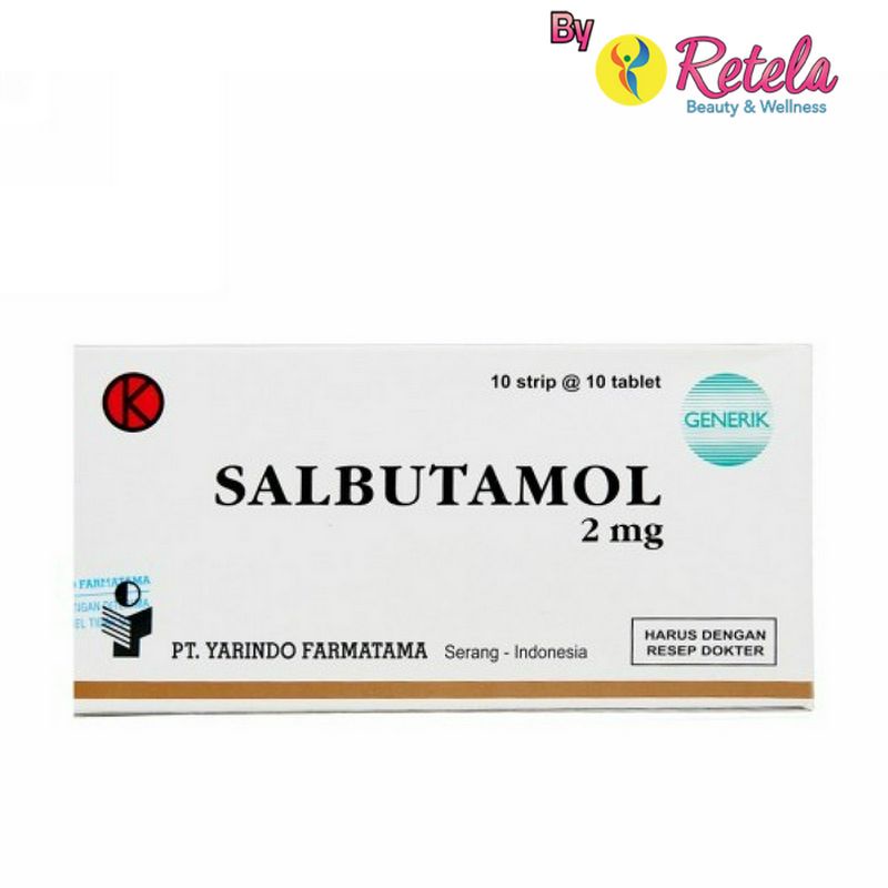 Jual SALBUTAMOL 2MG 1 STRIP 10 TABLET (Gen-Fahrenheit) | Shopee Indonesia