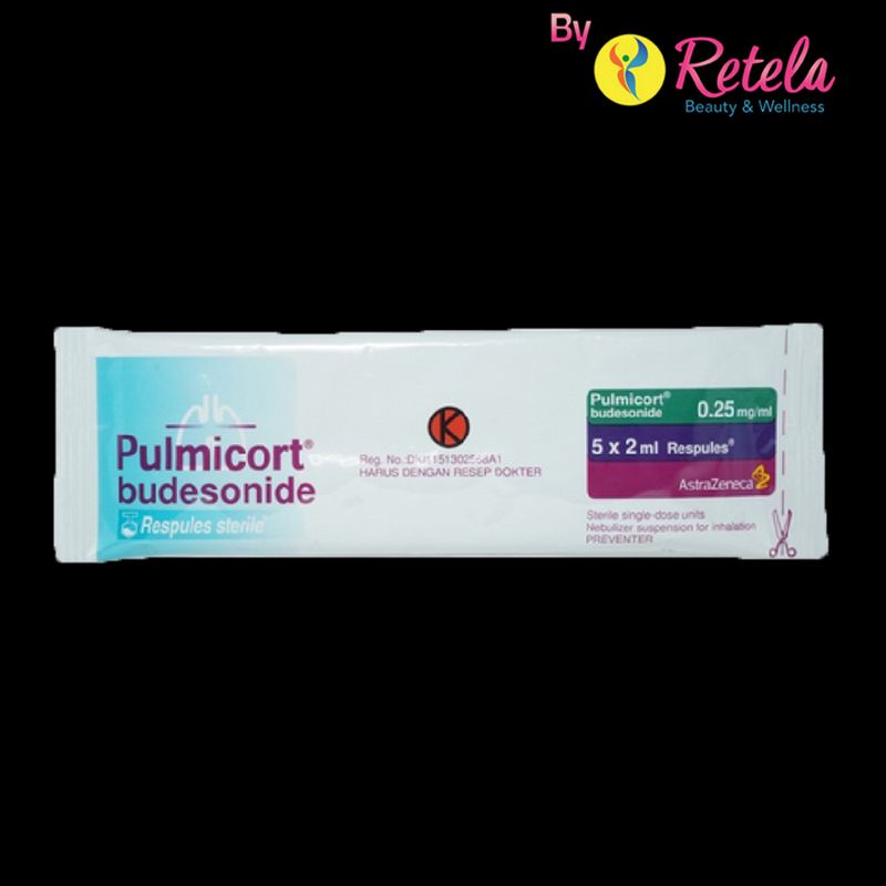 Jual PULMICORT 0.25MG 1 PAK 5 RESPULES | Shopee Indonesia