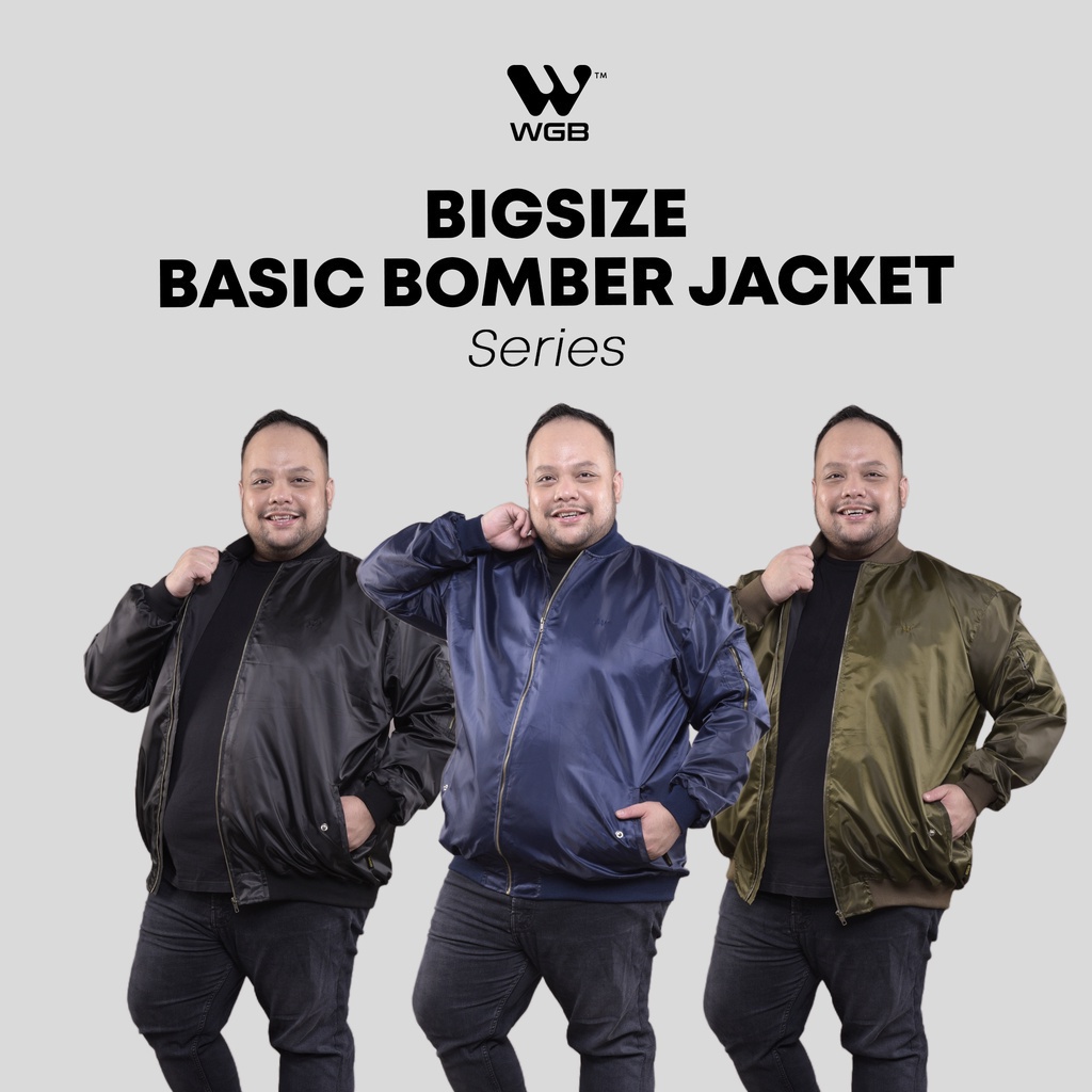 Jual Tyler Jacket Bomber Pria Jumbo Big Size Cowok Ukuran Besar XL XXXL ...