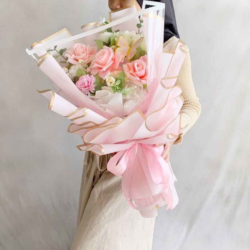 Jual Dandelion Secret - Yunabi Korean bouquet /buket bunga mawar ...