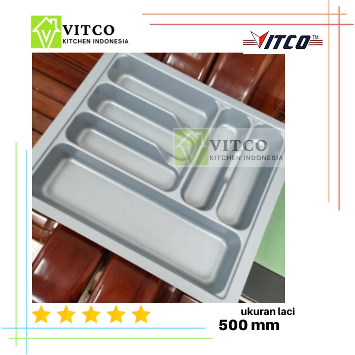 Jual Cutlery Tray Organizer 500 mm VITCO / Tatakan sendok garpu/ alat ...
