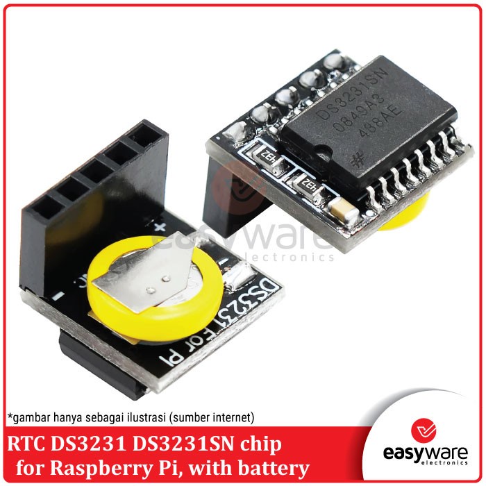 Jual RTC DS3231 Mini Real Time Clock Module DS3231SN for Raspberry Arduino - M Chip -KEI08 ...