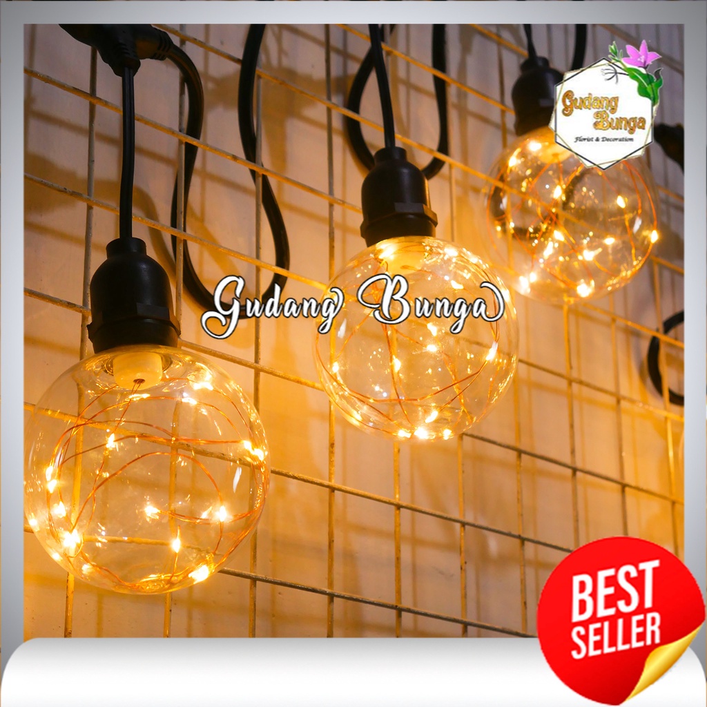 Jual GUDANG BUNGA - BOHLAM TEMBAGA LED HIAS STRING LIGHT CHERRY BALL ...
