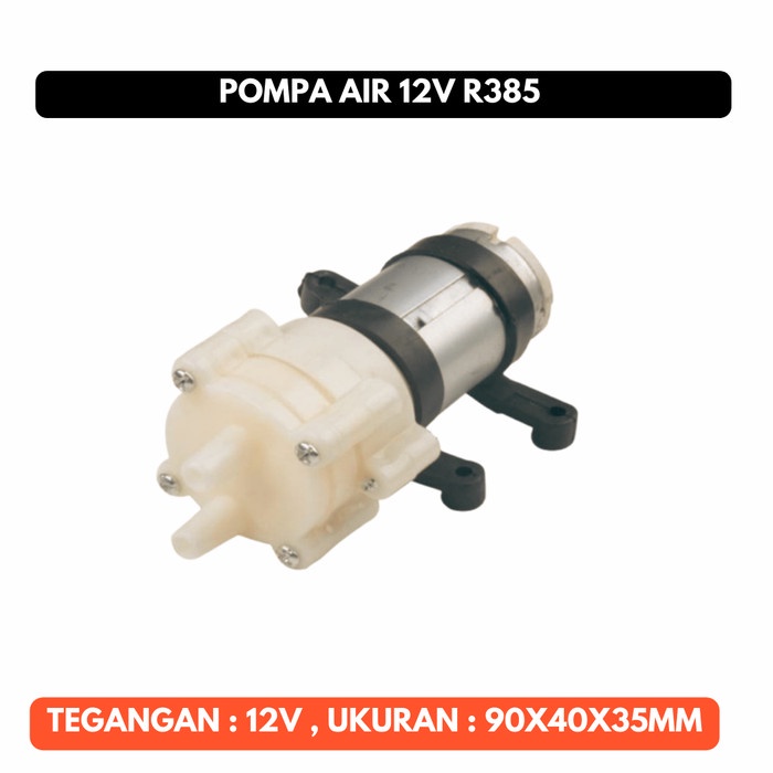 Jual Pompa Air 12V R385 Submersible Water Pump Motor Celup Brushless DC ...