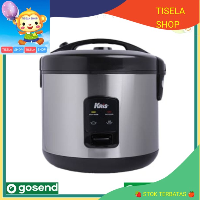 Jual Kris 6.5 Ltr Deluxe Rice Cooker - Silver / penanak nasi 6.5 liter ...
