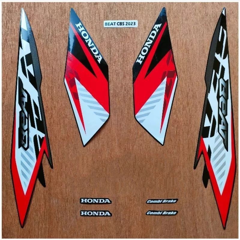 Jual Stiker Striping Motor Beat Cbs 2023 Hitam Full Sticker Lis Body ...