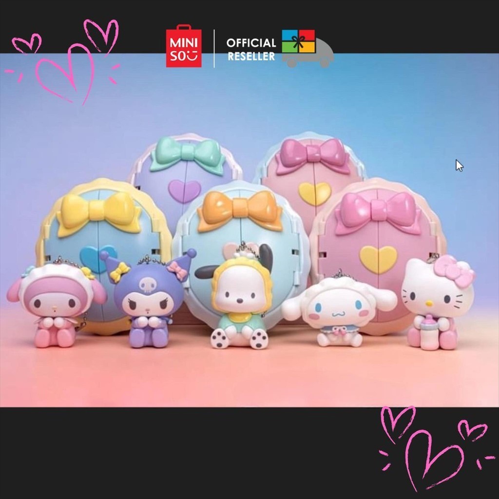 Jual MINISO x SANRIO Blind Box Baby Characters Collection Pendant ...
