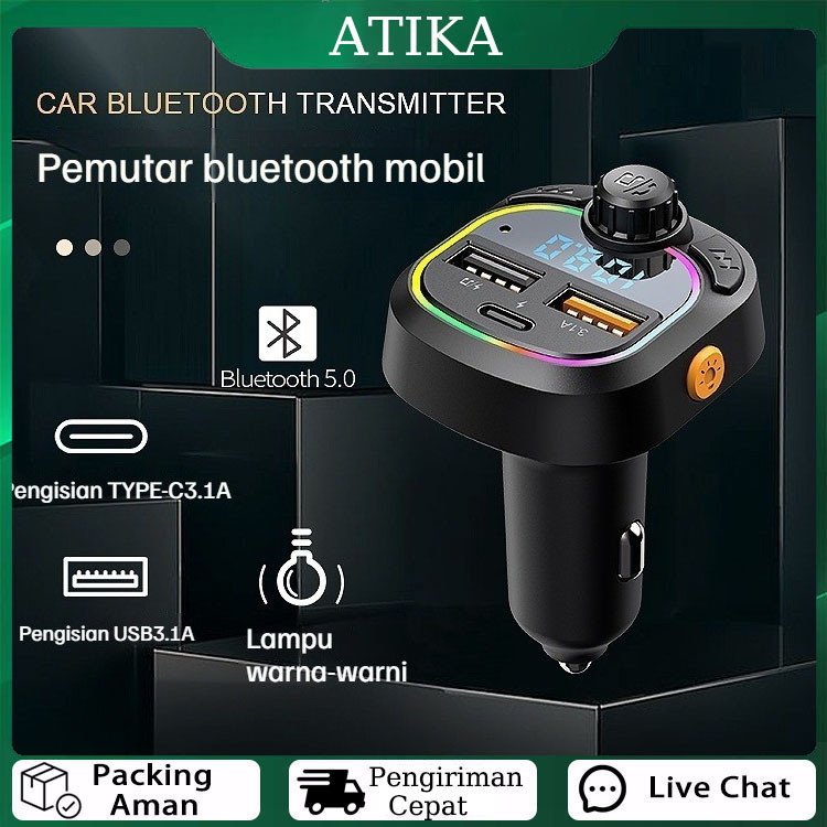 Jual Fast Charging USB Chargers FM & MP3 Bluetooth Transmitter ...