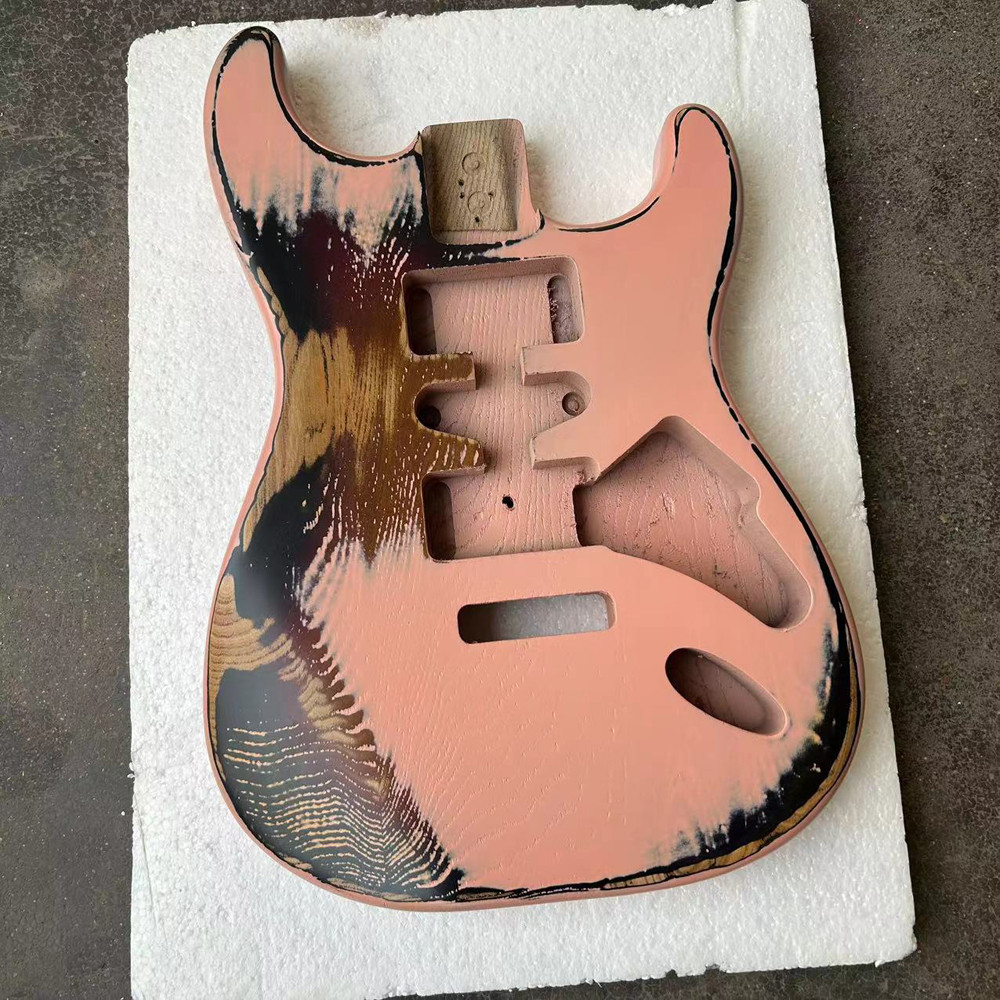 Jual Heavy relic ST electric guitar body kit DIY | Shopee Indonesia