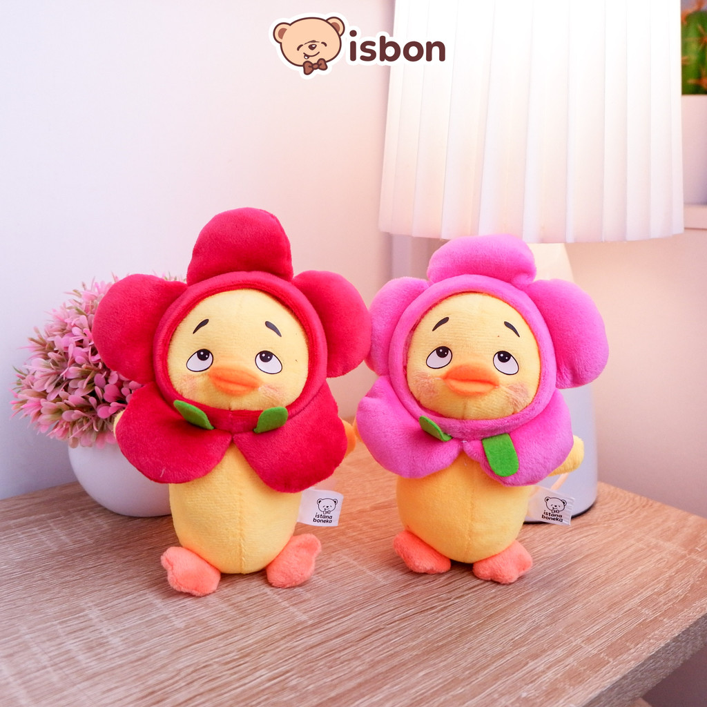 Jual ISTANA BONEKA Sad Duck Sunflower Gantungan Kunci Mini With Kepala ...