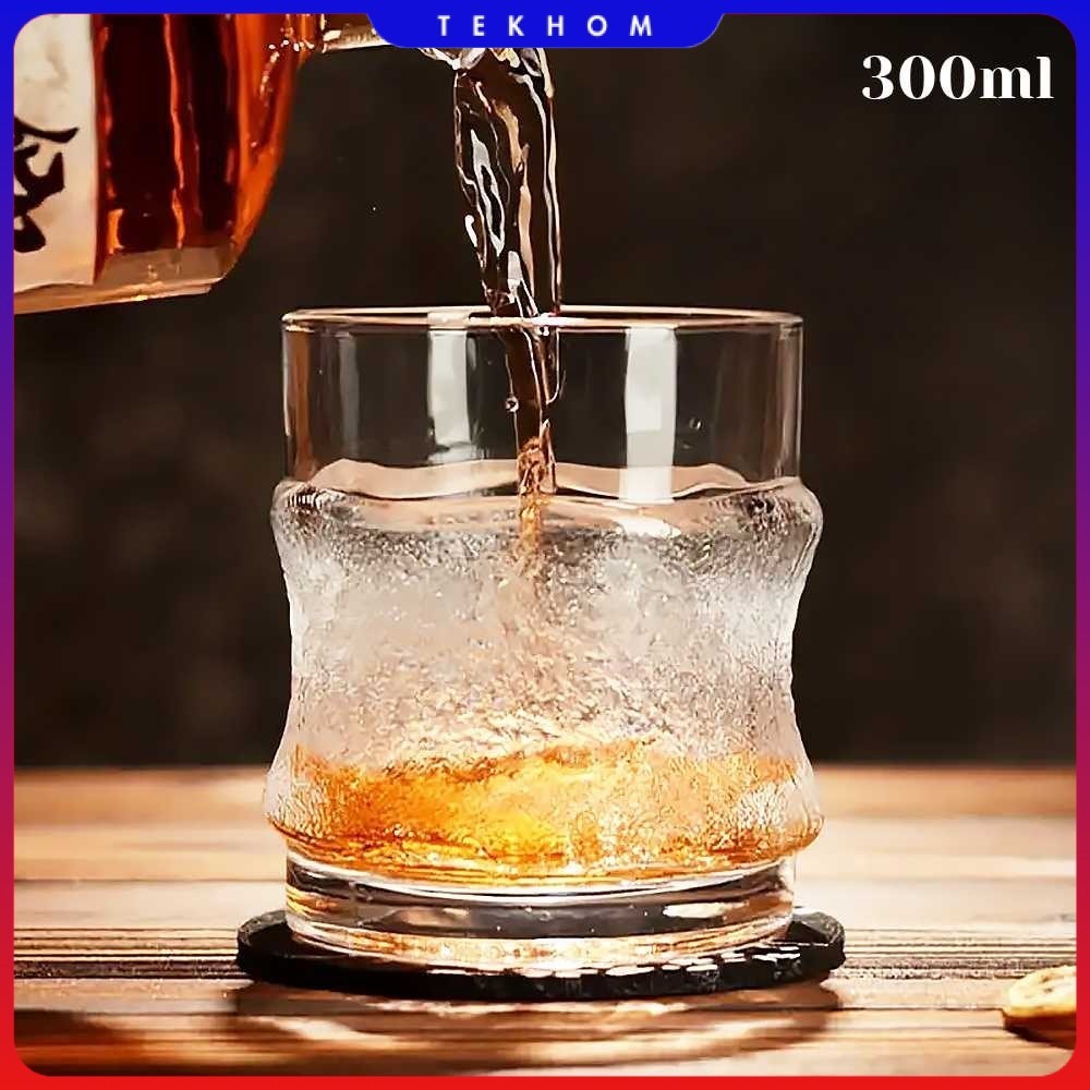 Jual One Two Cups Gelas Whisky Crystal Japanese Style Rock Glass 300ml - CG33 | Shopee Indonesia