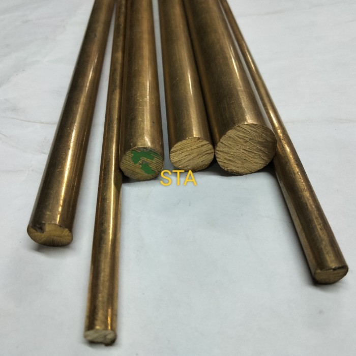 Jual as Kuningan bulat batangan diameter 8mm x 10cm | Shopee Indonesia