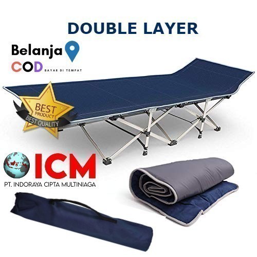 Jual Folding Bed Portable / Ranjang Lipat / Kasur Lipat Velbed 2 layer ...