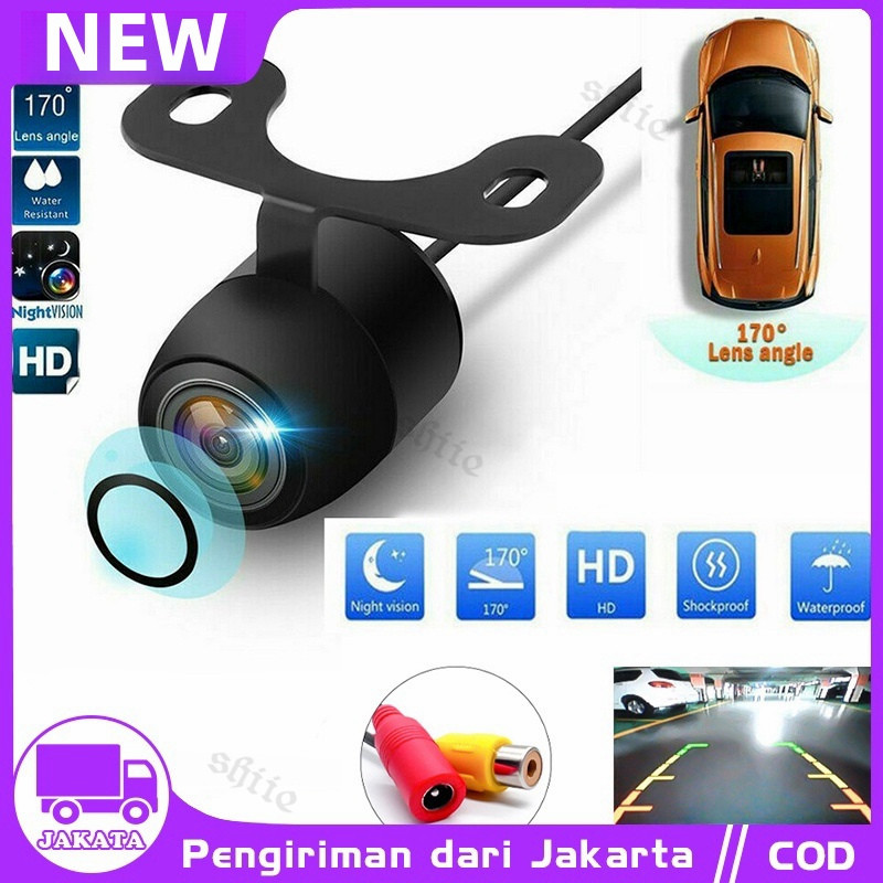 Jual KAMERA MUNDUR 4 LED CCD HD REAR CAMERA 4 TITIK LED KUALITAS TINGGI Kamera Belakang Mobil HD ...