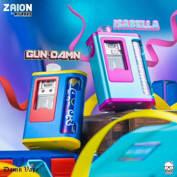 Jual NITROUS ZAION BORO WITH RBA 80W KIT ORIGINAL NITROUS ZAION 100% ...