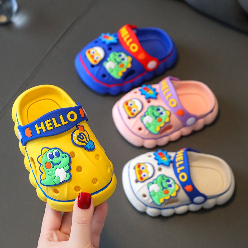 Jual PUNCAK 9.9 heybaby HELLO DINO PAO2 8616 anak Sandal anak laki ...