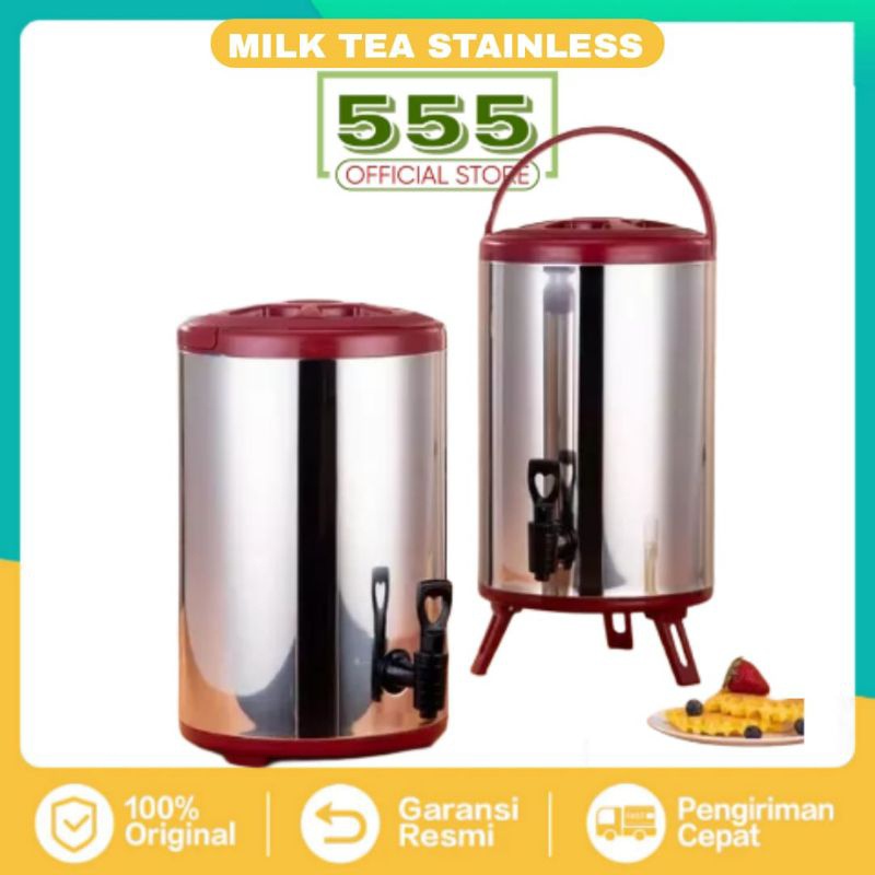 Jual Milk Tea Bucket 8-10-12 Liter Water Jug Termos Jumbo Tahan Panas ...