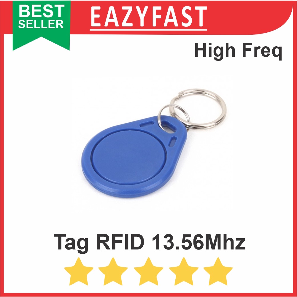Jual RFID Keychain Tags Gantungan Kunci 13.56 MHz Proximity Keytag Tag ...