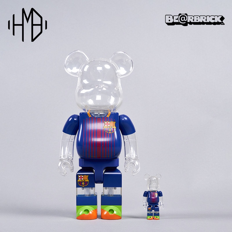 Jual Bearbrick FC Barcelona 100% & 400% Set | Shopee Indonesia