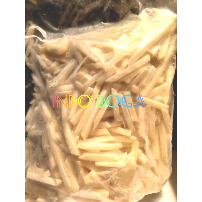 Jual french fries shoestring 7mm 2 kg / kentang goreng beku straight cut | Shopee Indonesia