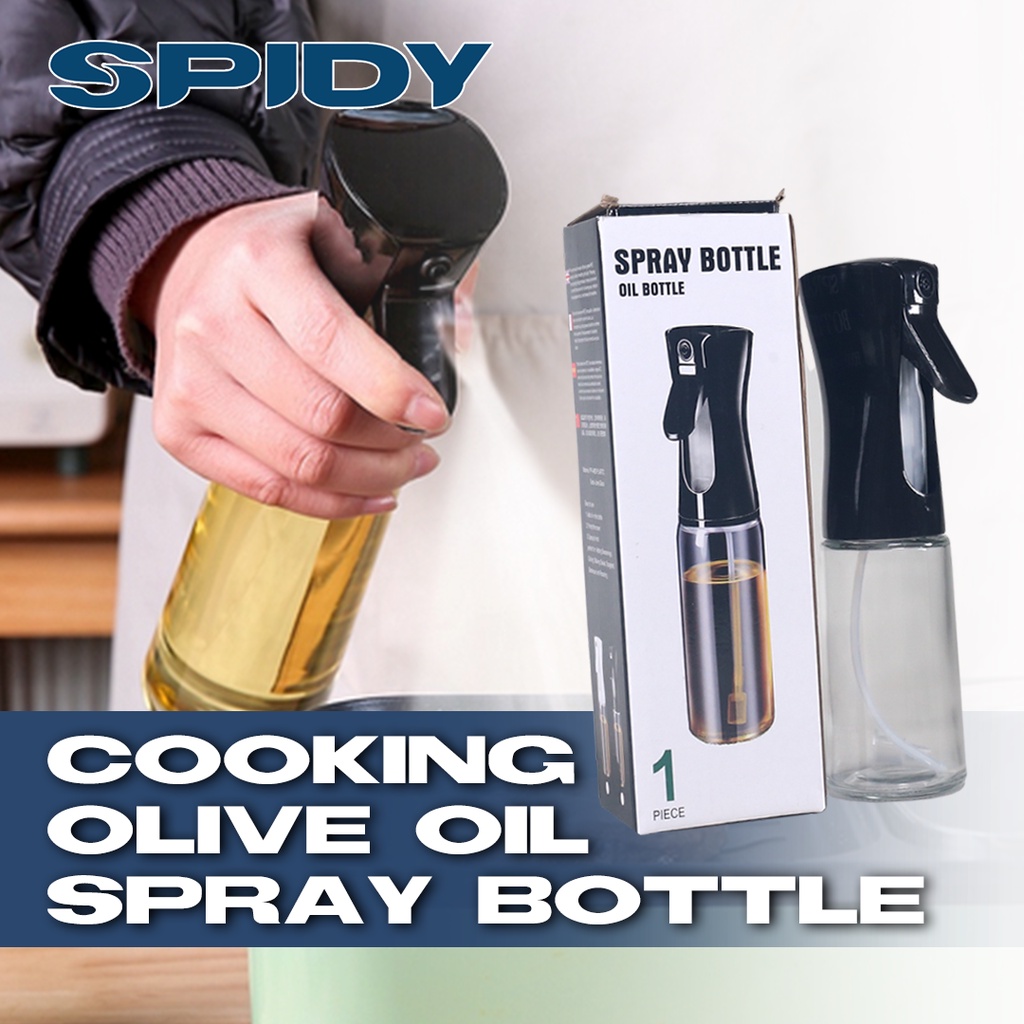 Jual Spidy Botol Spray Minyak Goreng 200ml Semprotan Tekanan Tinggi ...