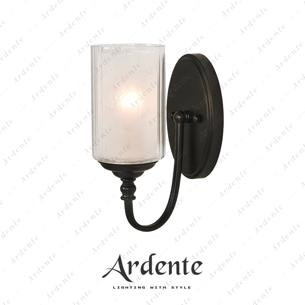 Jual Lampu Dinding / Wall Lamp 001088 Ardente Hitam Tinggi 23 cm ...