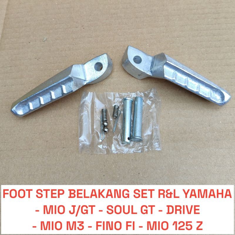 Jual footstep step belakang yamaha mio j gt mio m3 set kanan kiri ...