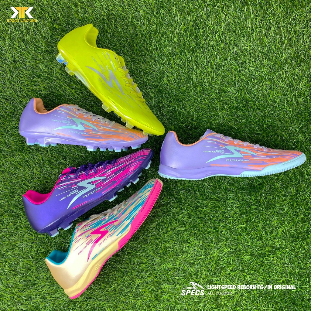 Jual COD sepatu bola futsal specs lightspeed reborn fg in original ...