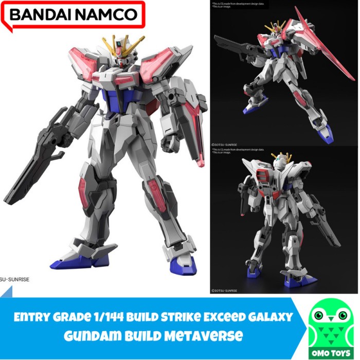 Jual EG 1/144 Build Strike Exceed Galaxy Gundam Build Metaverse Entry ...