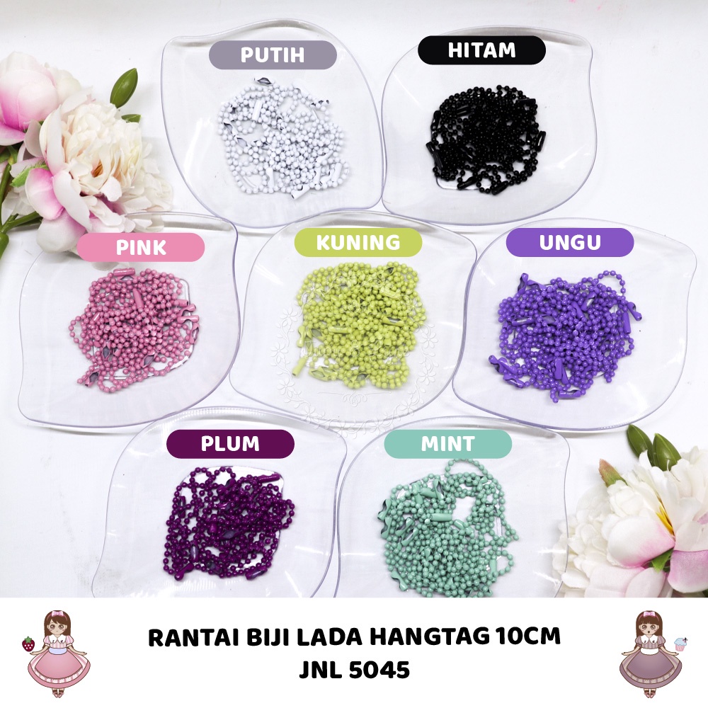 Jual Code 5045 Rantai merica Rantai Biji Lada hangtag 10cm warna ...