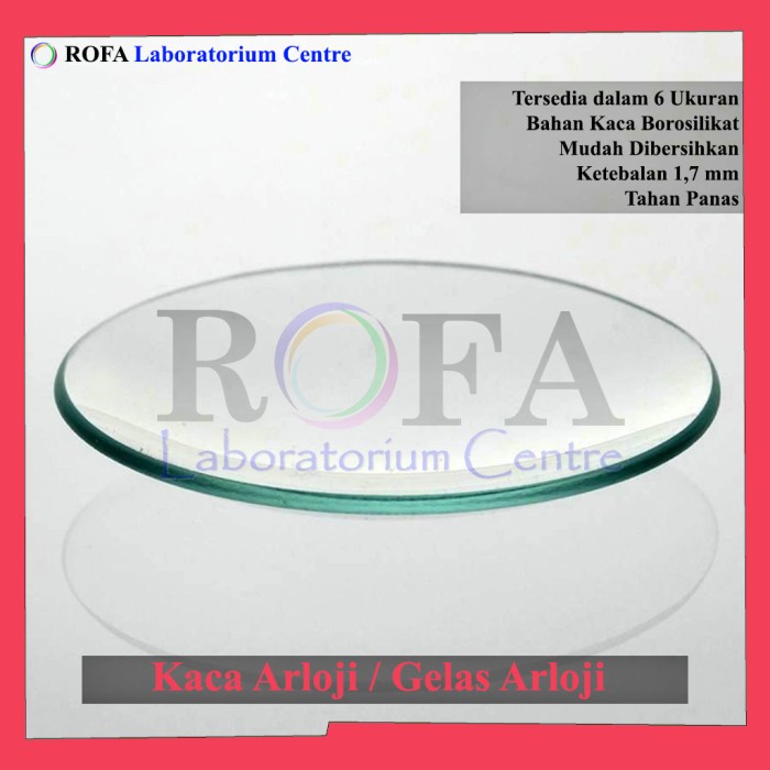 Jual Kaca Arloji Laboratorium / Gelas Arloji / Watch Glass / Tempat ...