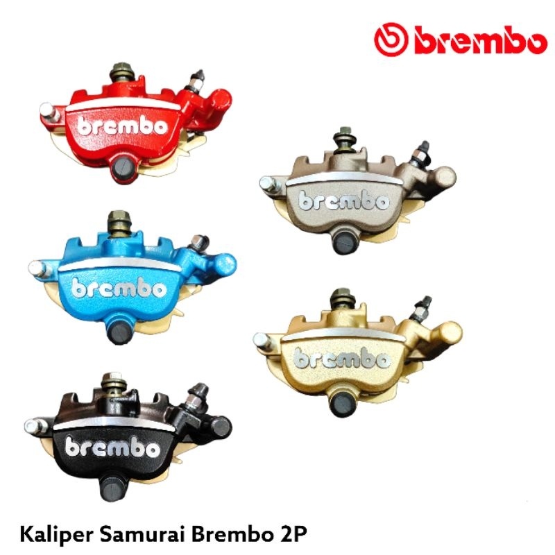 Jual KALIPER SAMURAI PREMIUM KANAN CALIPER SAMURAI 2P 2 PISTON UNIVERSAL TINGGAL PASANG BREKET B ...