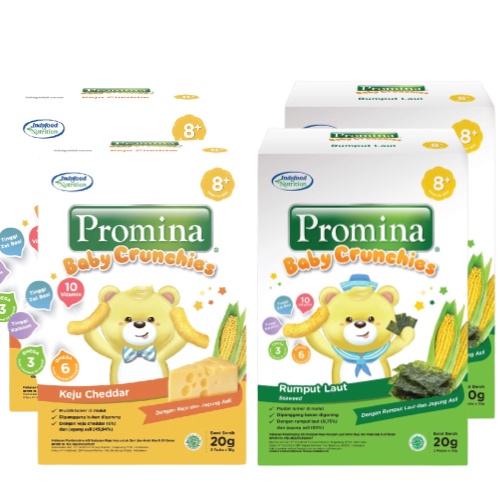Jual Promina Crunchies Keju 20 g x 2 Pcs + Promina Crunchies Rumput ...