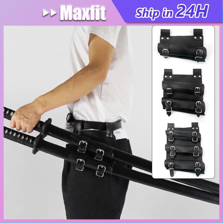 Jual Belt Sabuk Pedang 1/2/3 Slot Kulit Sintetis Belt Ikat Pinggang ...