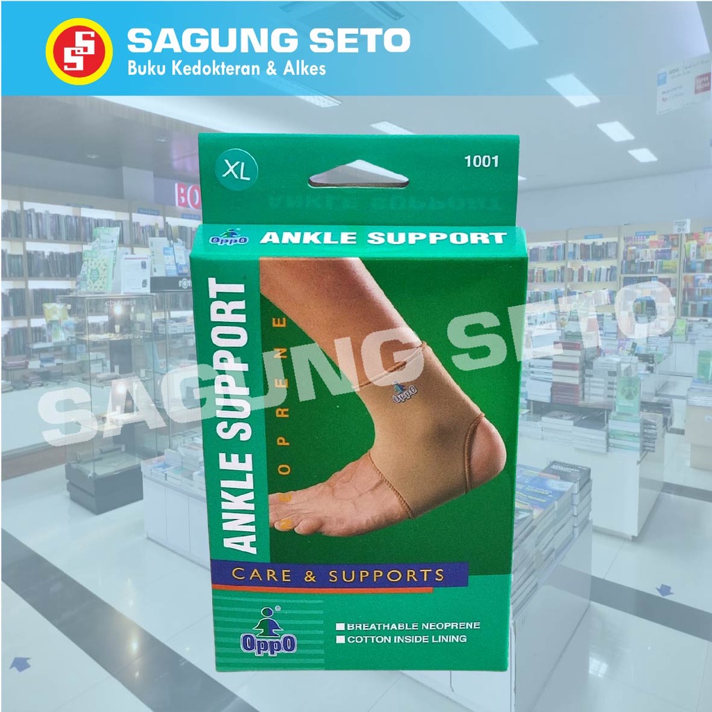Jual 1001-XL ANKLE SUPPORT NEOPRENE OPPO (UKURAN XL) | Shopee Indonesia