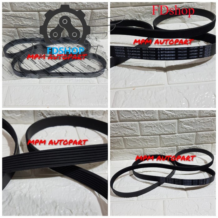 Jual tali kipas van fan belt innova inova hilux fortuner bensin 7pk 2300 | Shopee Indonesia