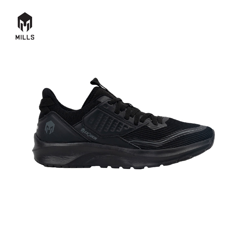 Jual MILLS Sepatu Evander Black / Black 9700801 | Shopee Indonesia
