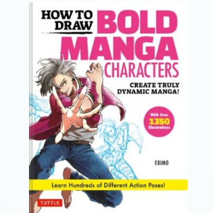 Jual Buku How to Draw Bold Manga Characters | Shopee Indonesia