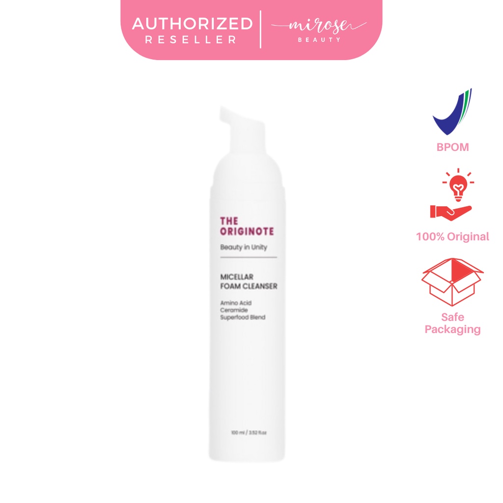 Jual The Originote Micellar Foam Cleanser - Sabun Cuci Muka Busa Face ...