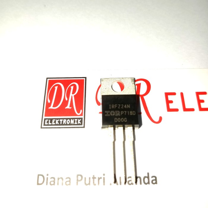 Jual Transistor IRFZ24 Power IRF Z24 N-Channel IRFZ 24 Mosfet Bagus OEM ...