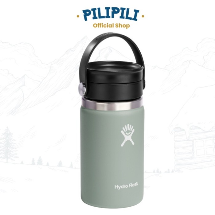 Jual Hydro Flask 12 oz / 354 ml Wide Mouth Flex Sip Agave | Shopee ...