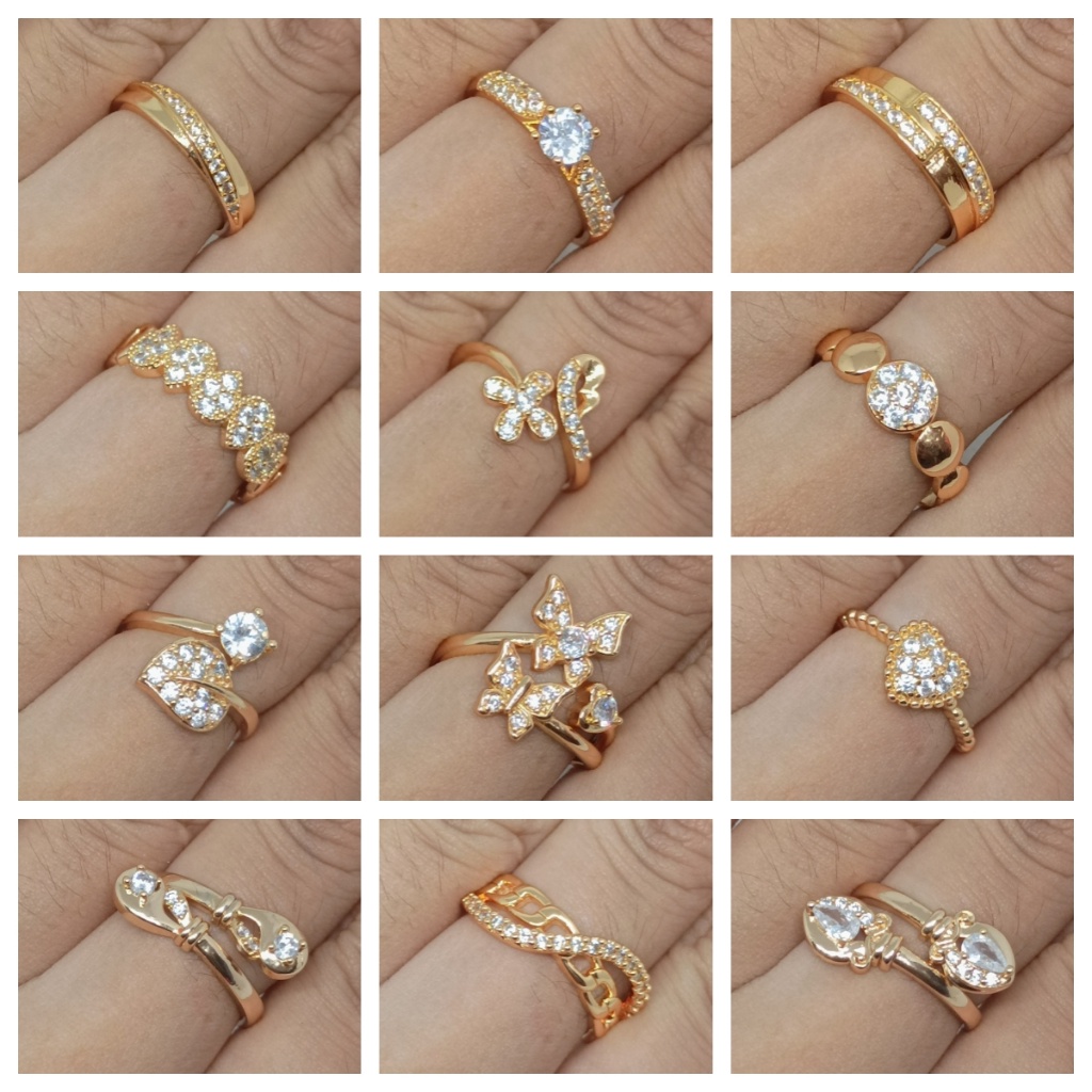 Jual Cincin Permata Xuping Lapis Emas 24K Perhiasan Cantik cinta Wanita ... Jual Cincin Permata Xuping Lapis Emas 24K Perhiasan Cantik cinta Wanita ...