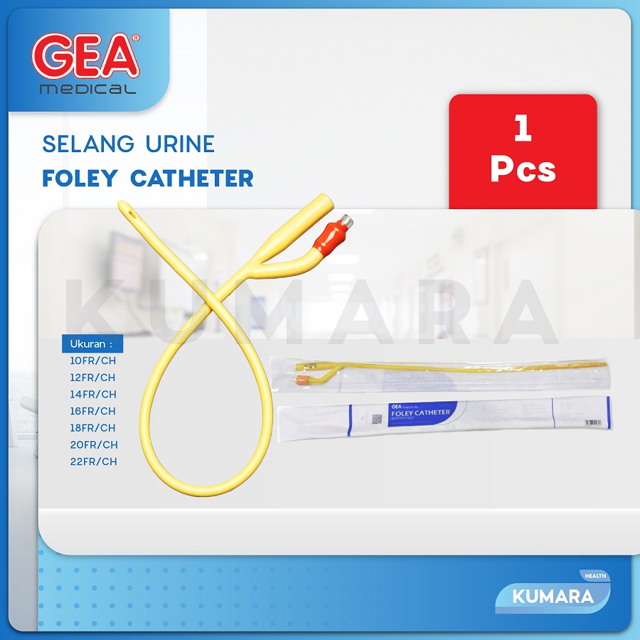 Jual GEA - Foley Catheter 2 Way / Selang Urin Selang Kencing Pcs ...