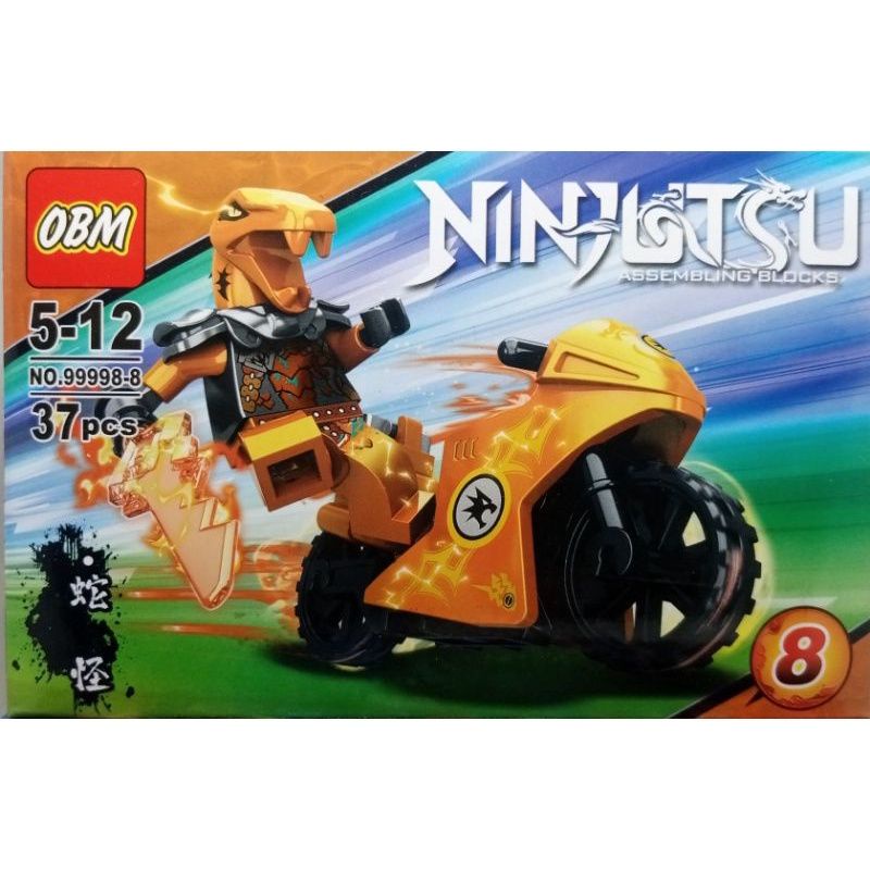 Jual wijaya mainan balok figure ninja motor 61082 shinobi kendaraan ...
